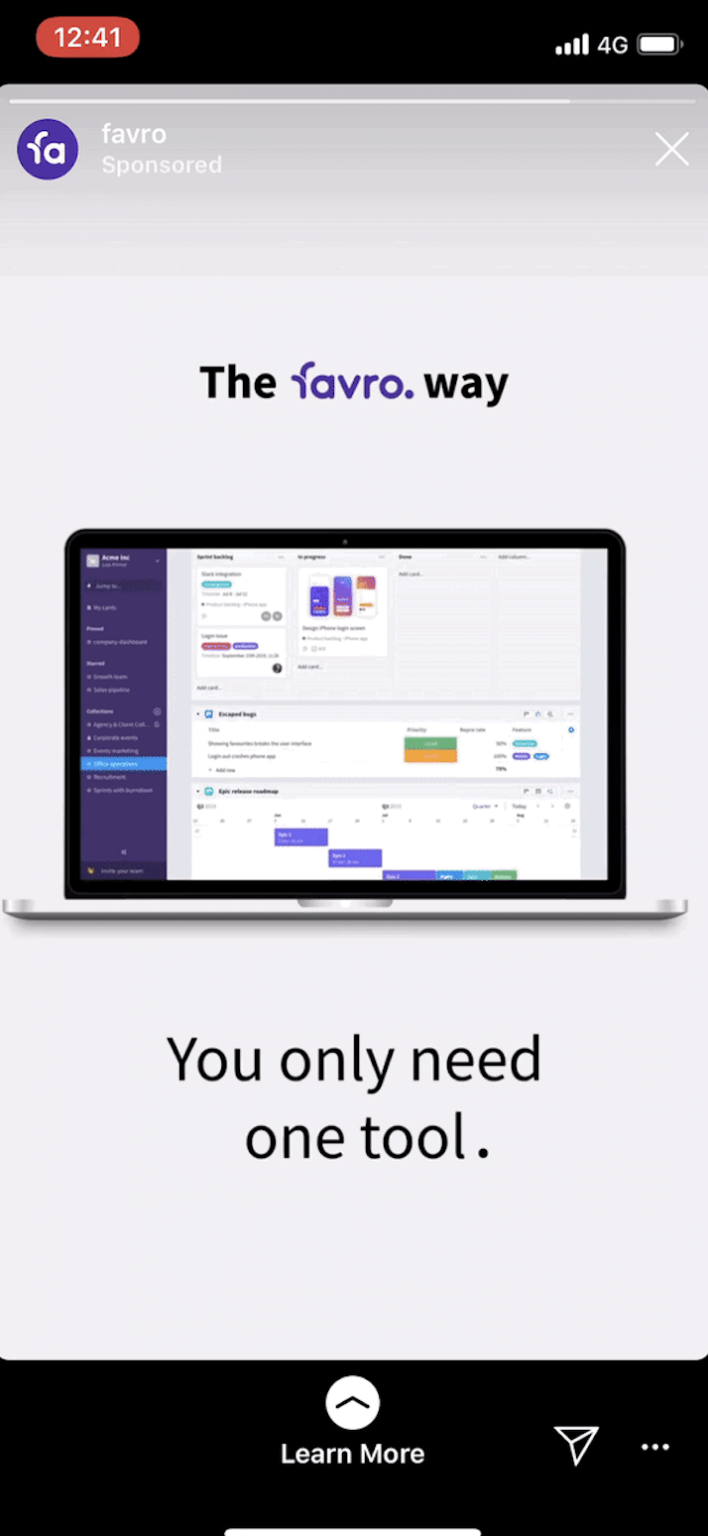 40 Instagram Story Ad Examples in 2020 (Static + Video ads)